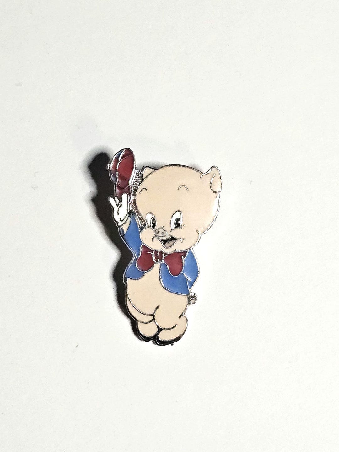 Vintage Porky the Pig Pin Badge From the Looney Tunes Cartoons Made in ...