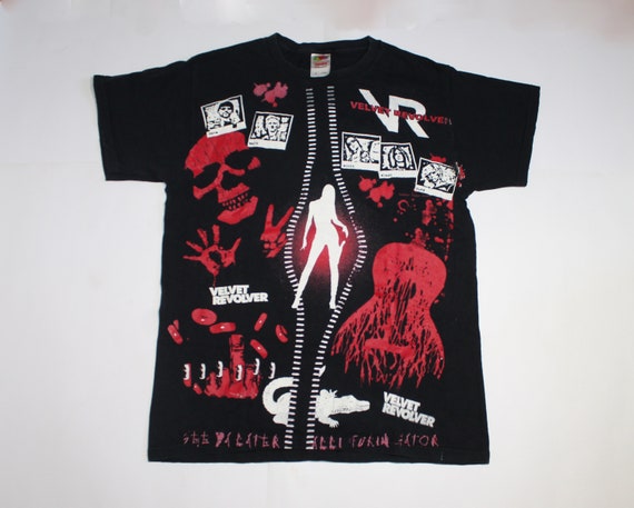 Velvet Revolver Shirt American Hard Rock Band Shirt | Etsy