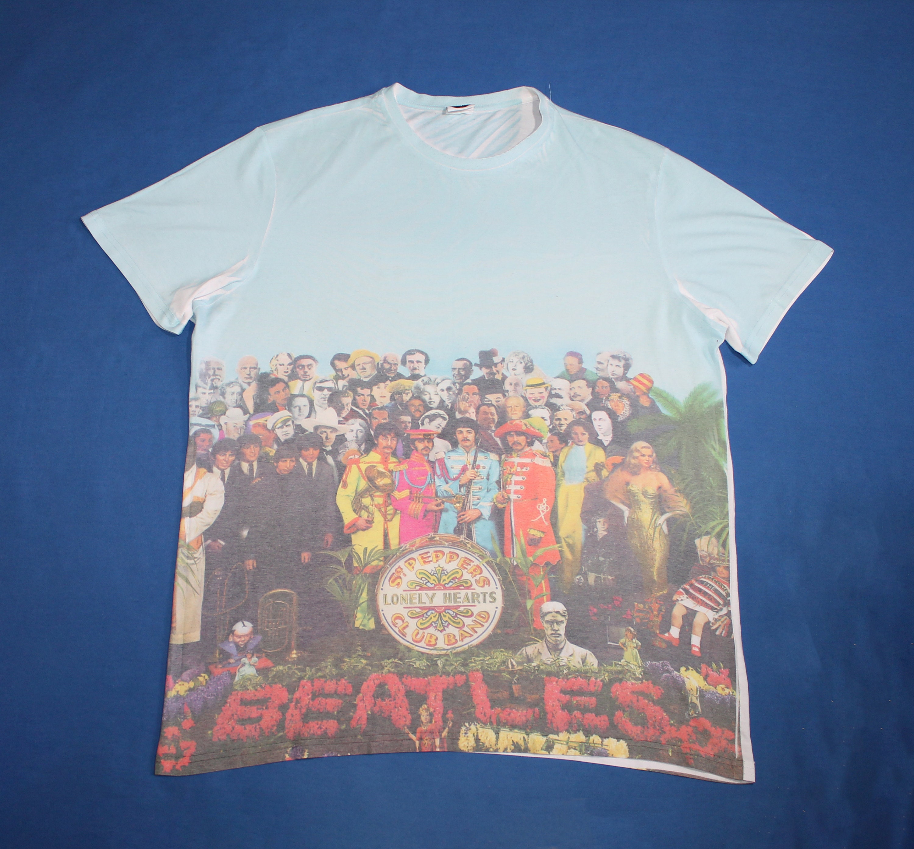 The Beatles full printed shirt Sgt. Peppers lonely hearts | Etsy