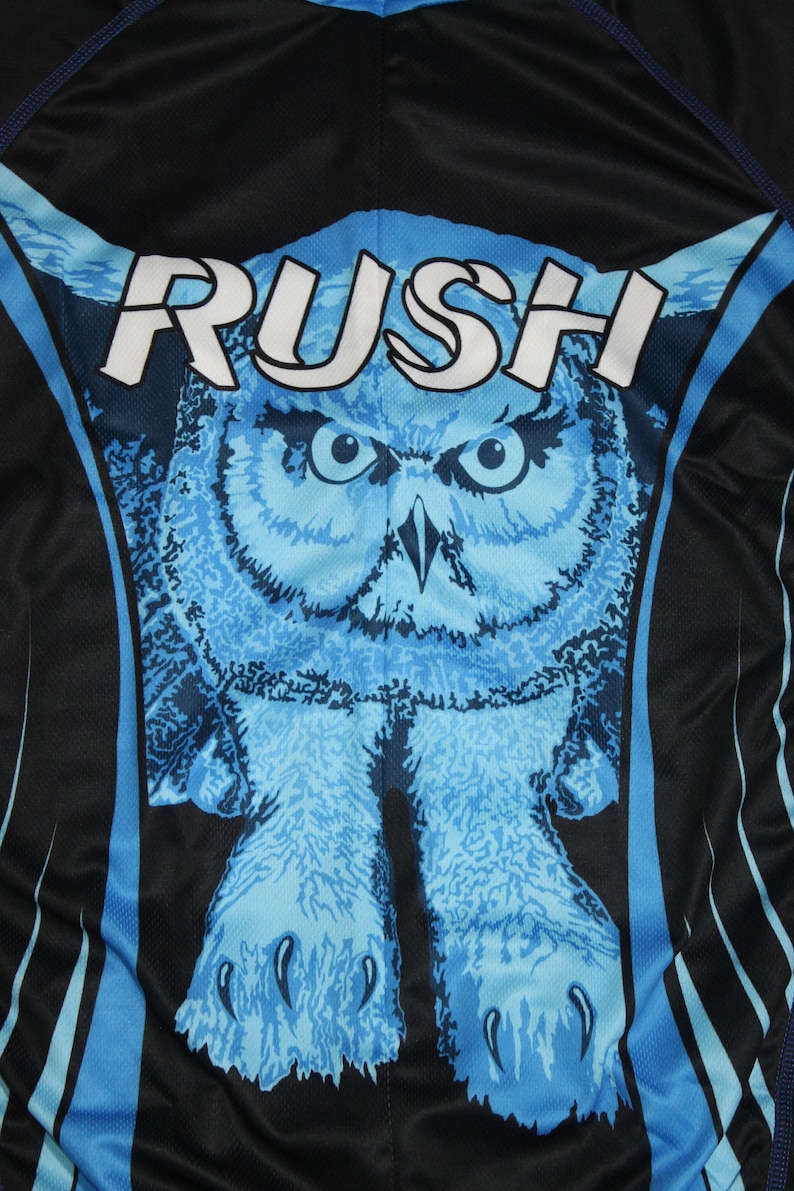 Rush Cycling Jersey Fly by Night Cycling Jersey Men's Size - Etsy