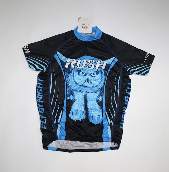 Rush Cycling Jersey Fly by Night Cycling Jersey Men's Size - Etsy
