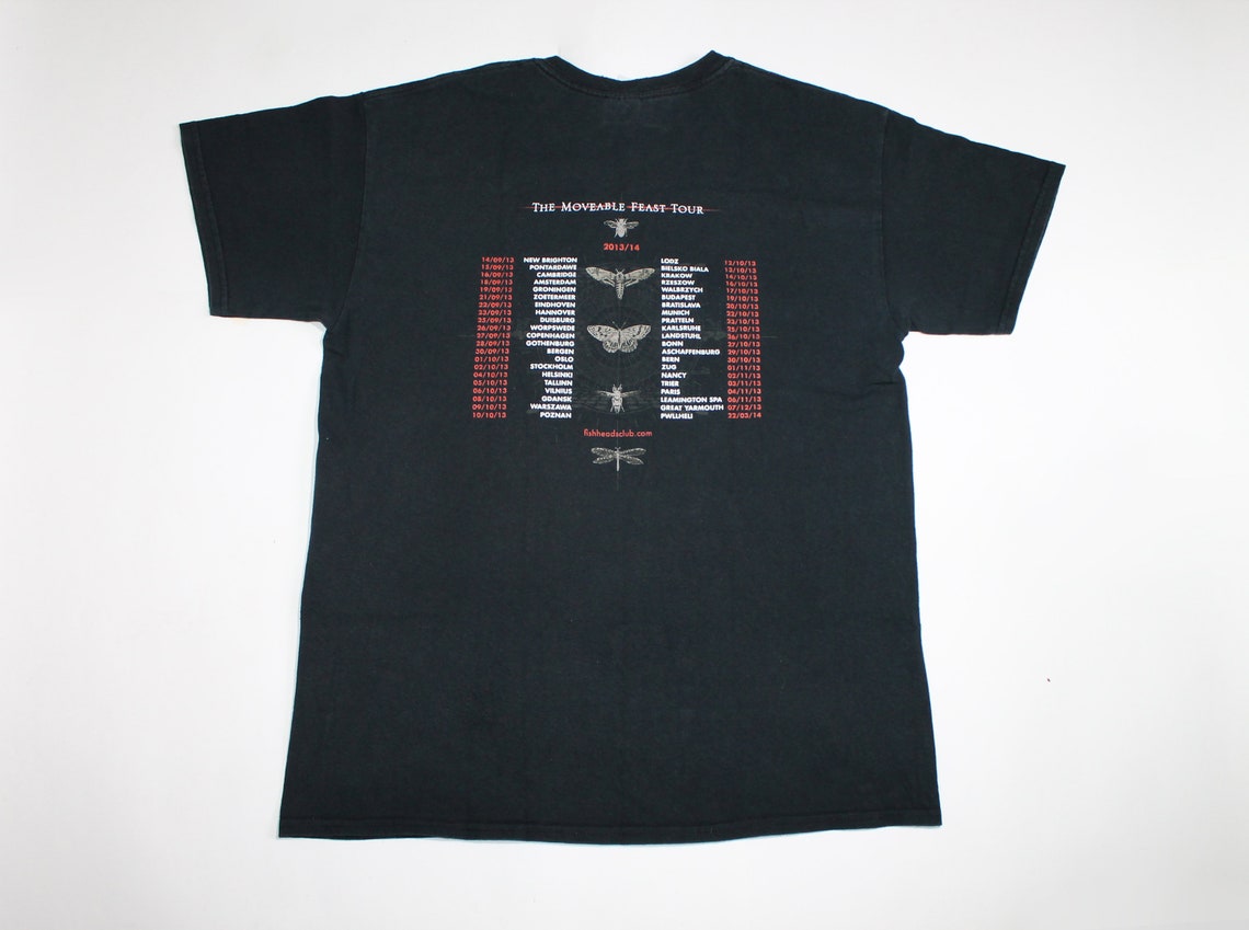 Fish Tour Shirt the Moveable Feast Tour Progressive Art Rock | Etsy