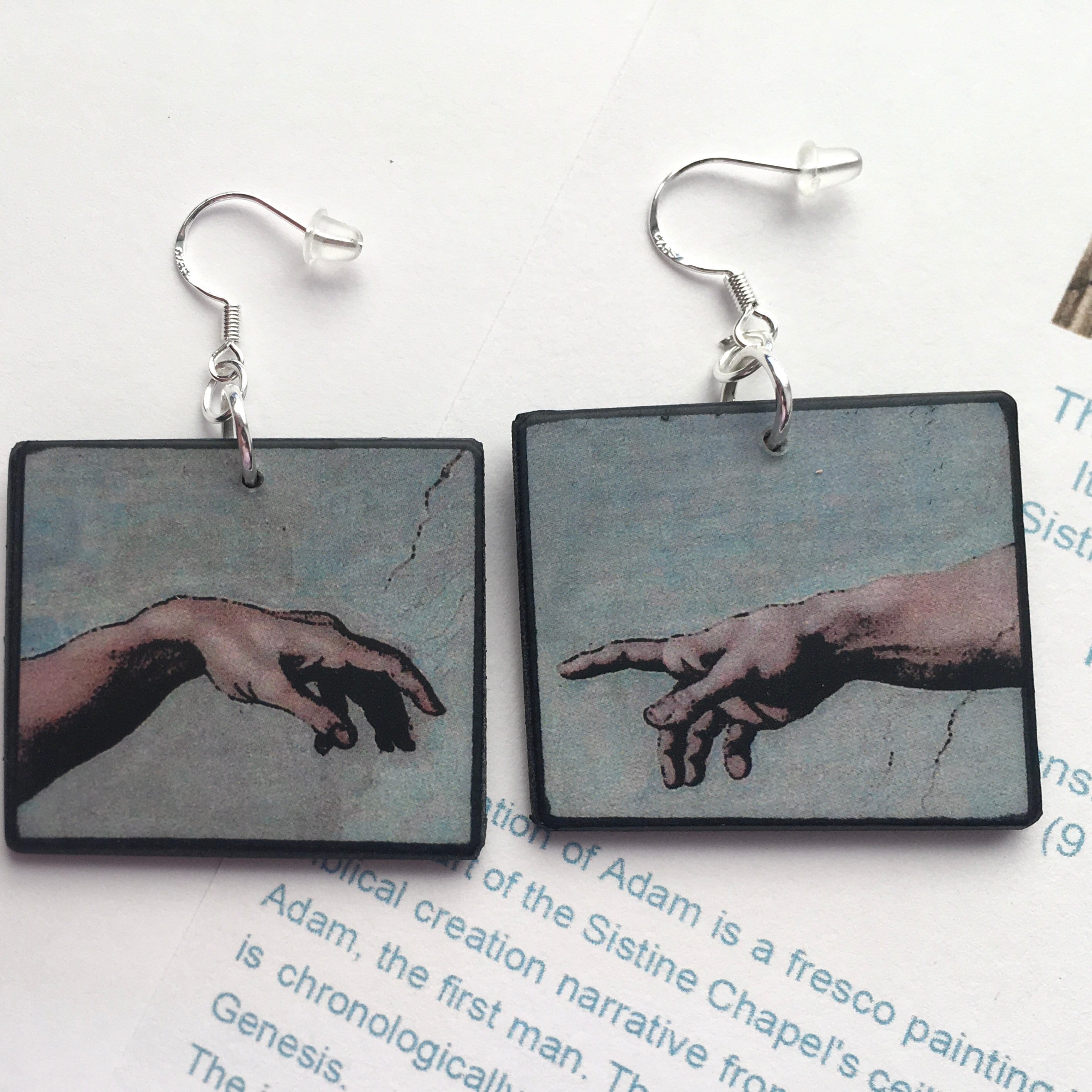 The Creation, Michelangelo, Hand Painting, Sistine Chapel, Wood ...