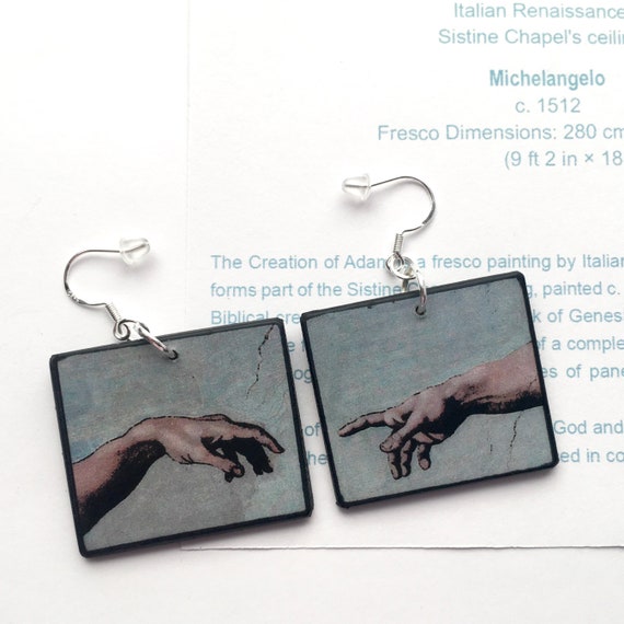 The Creation Michelangelo Hand Painting Sistine Chapel - Etsy
