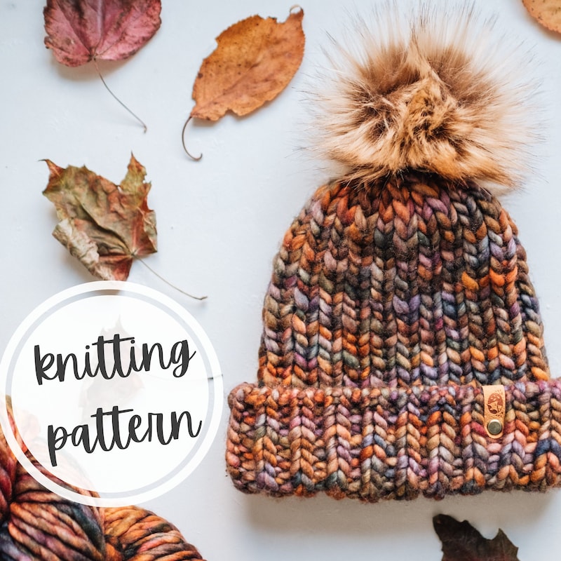 Beanie Knitting Kit Chunky - Etsy
