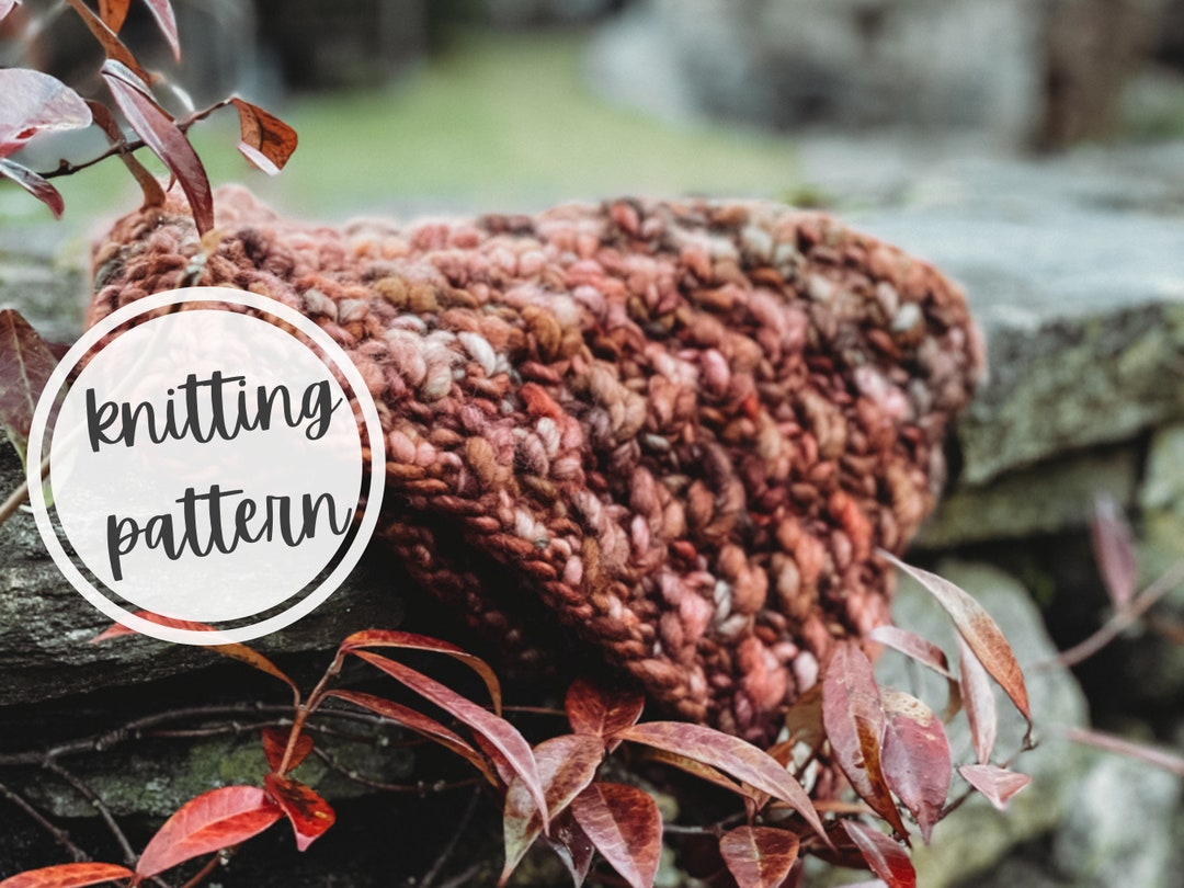 Galanthus Cowl Knitting Pattern: Super Bulky Yarn (digital Download) - Etsy