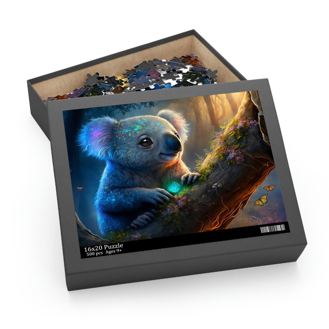 Koala Puzzle 120, 252, 500-piece, Great Family Gift. Koala Jigsaw ...