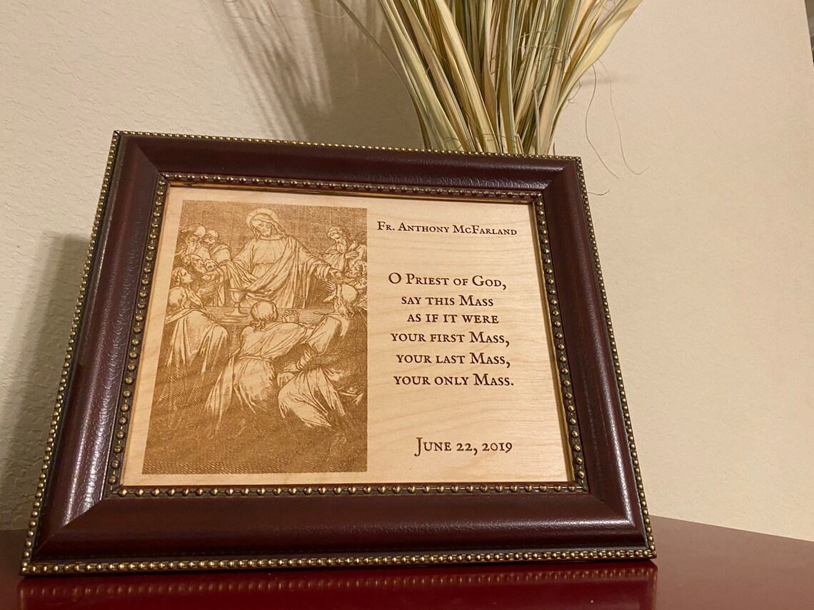 Priest Ordination or Anniversary Gift | Etsy