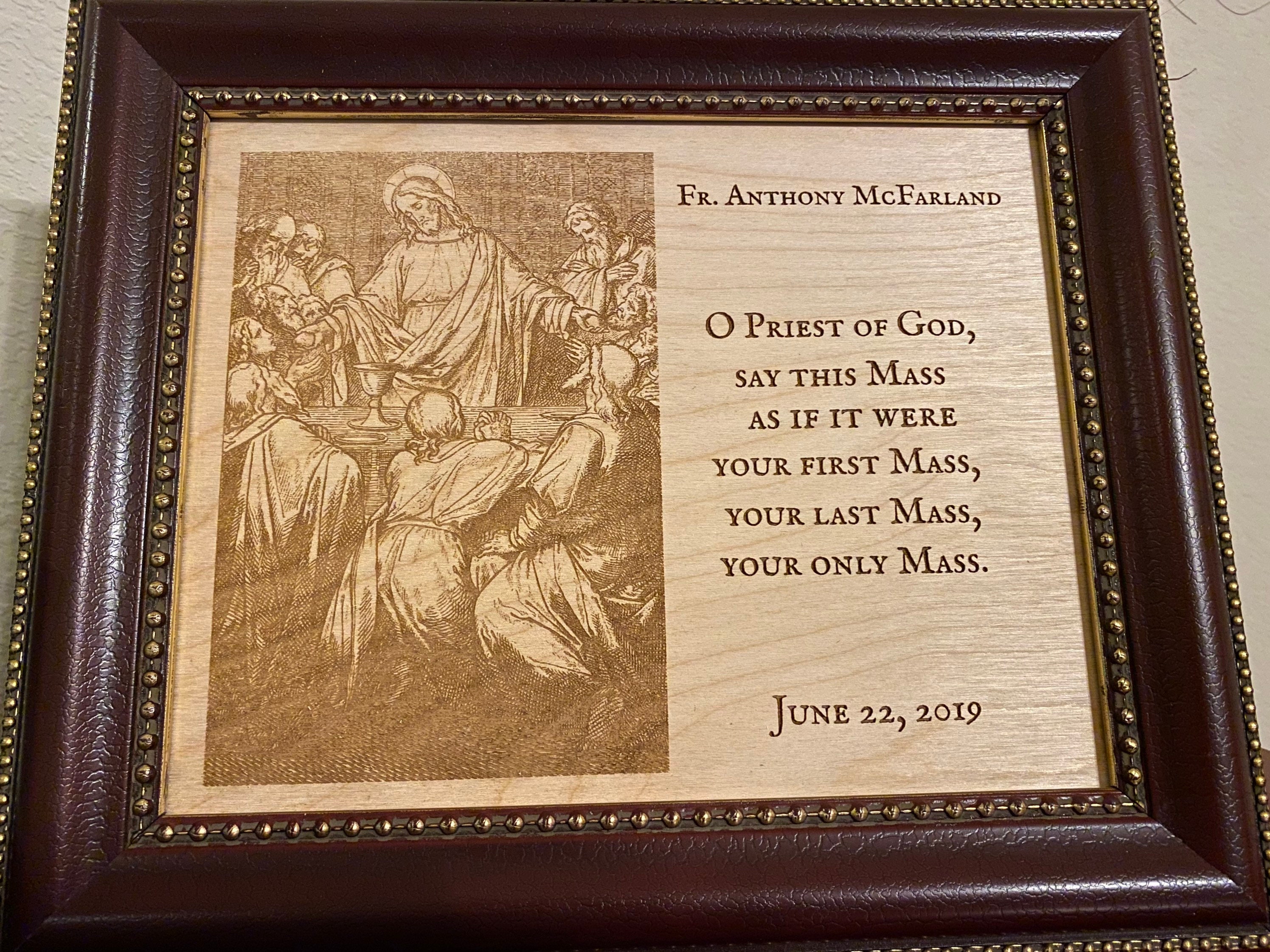 Priest Ordination or Anniversary Gift | Etsy