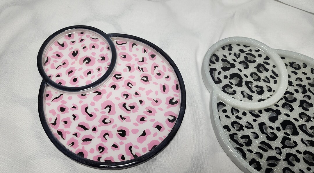 Leopard Colored Snack Tray, Food Tray, Dessert Tray, Activity Tray - Etsy