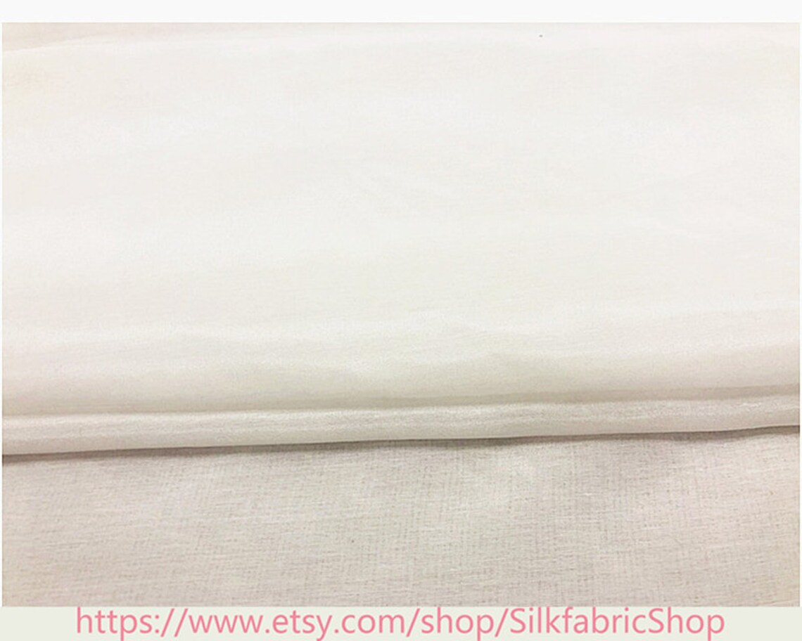 Black and White Two Colors Print Silk Cotton Blend Fabric Width 54 Inch ...