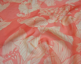 Light Red Silk Fabric - Etsy