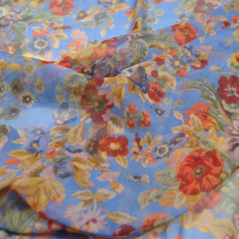 Georgette Fabric - Etsy