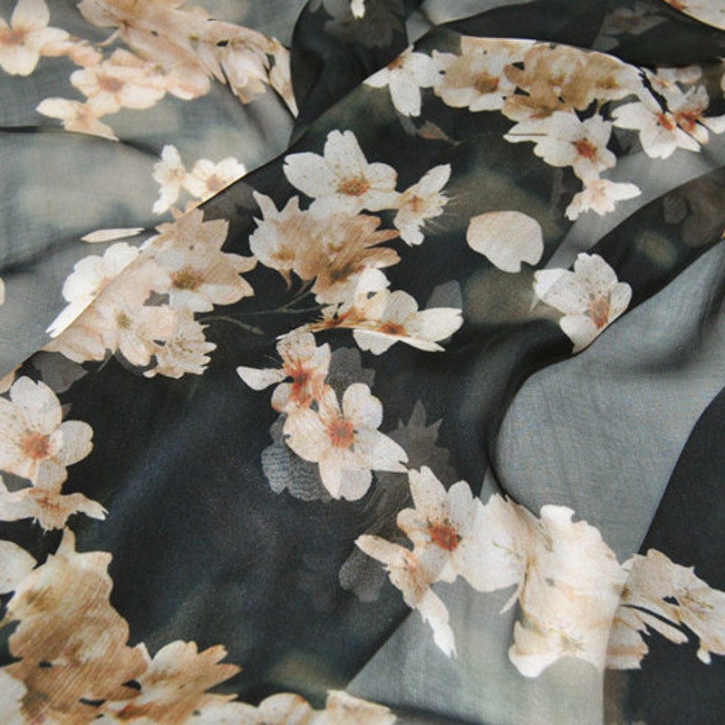 Chiffon Fabric - Etsy