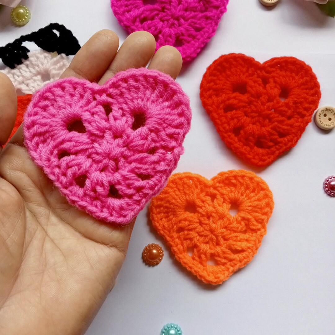 Crochet Heart Pattern PDF Pattern Instant Download - Etsy