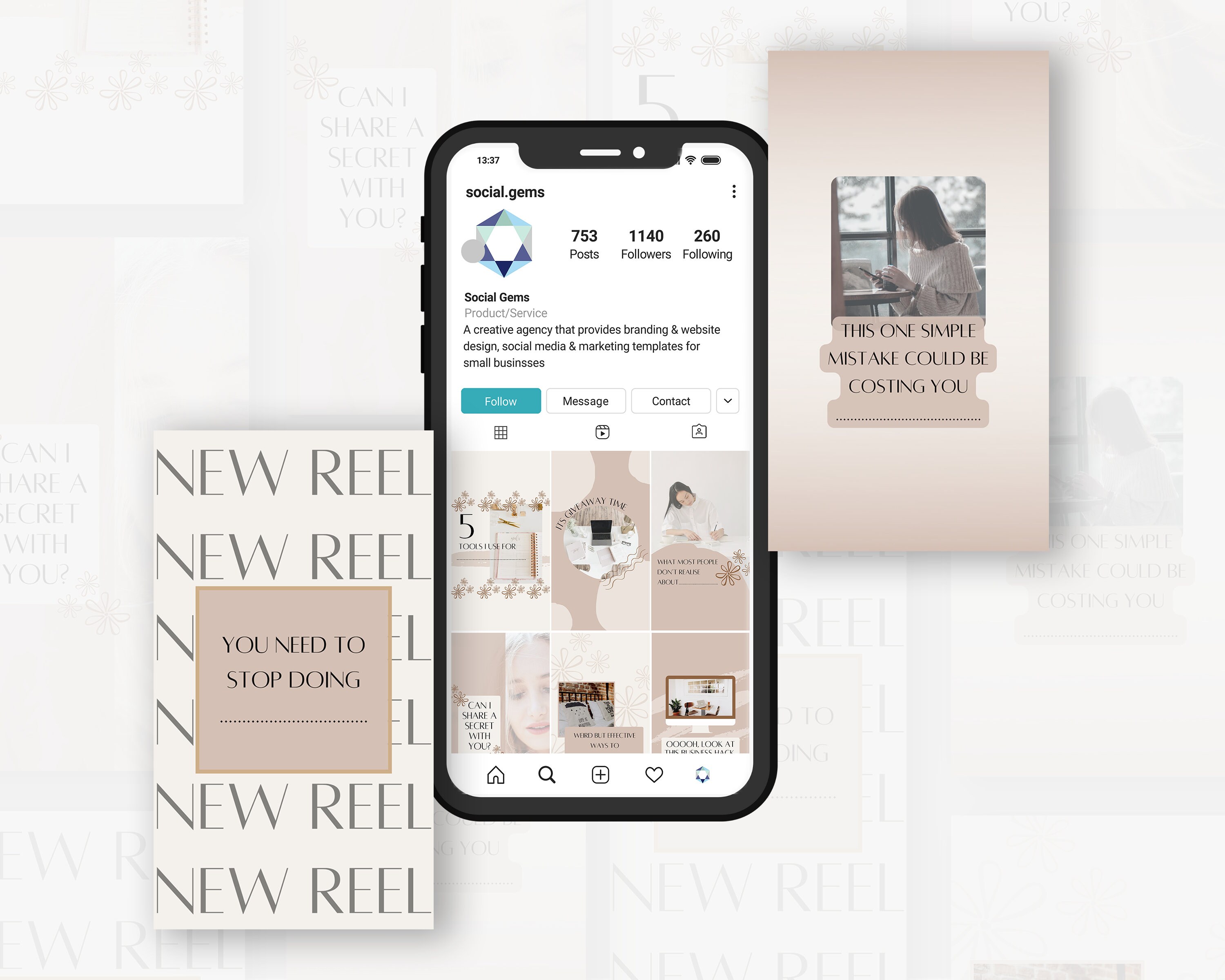 25 Instagram Reel Cover With Viral Hooks, Customisable Canva Templates ...