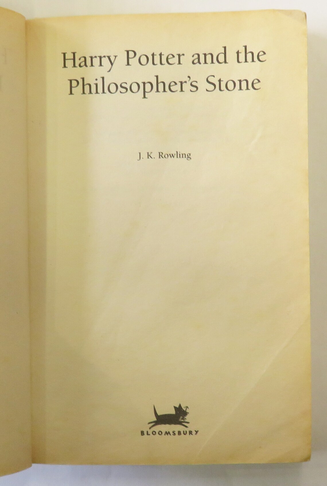 Harry Potter et la pierre philosophale signé première édition - Etsy France