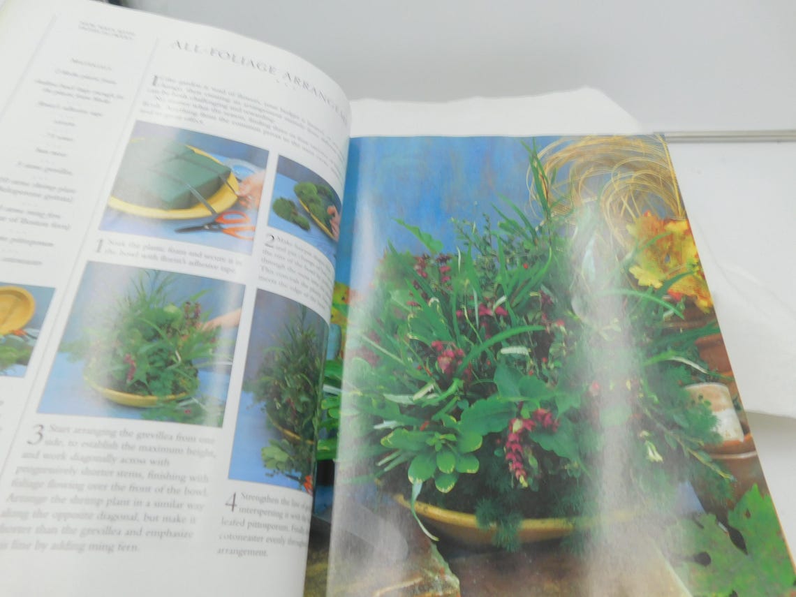 Flower Arranger Floral Designs Book 1995 - Etsy