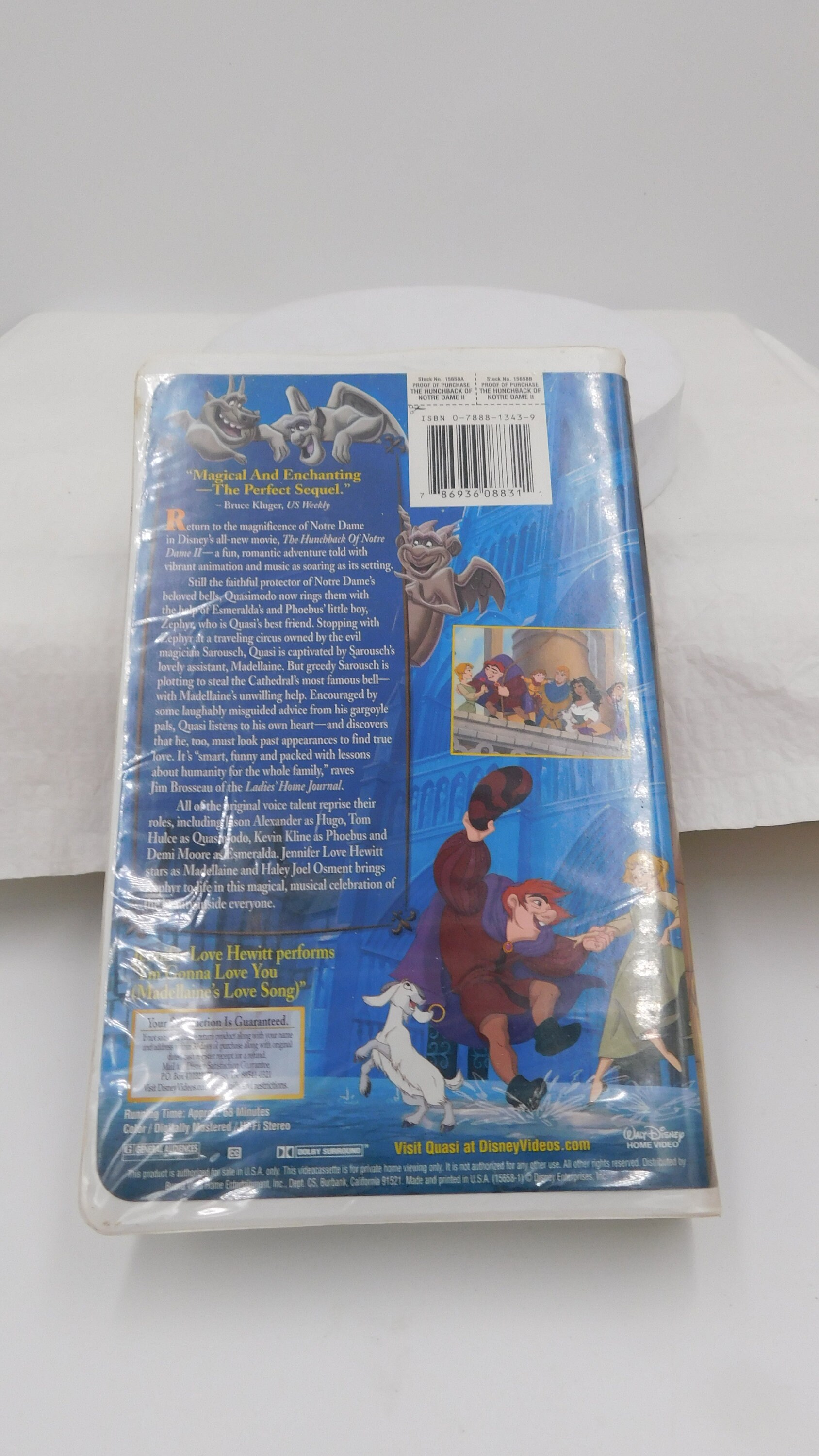 VHS Disney Hunchback of Notre Dame 11 - Etsy
