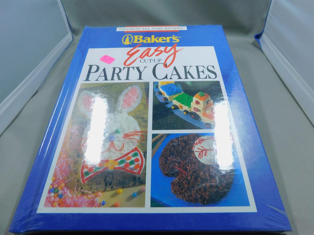 Baker's Easy Cut up Party Cakes Recipe Book NOS - Etsy