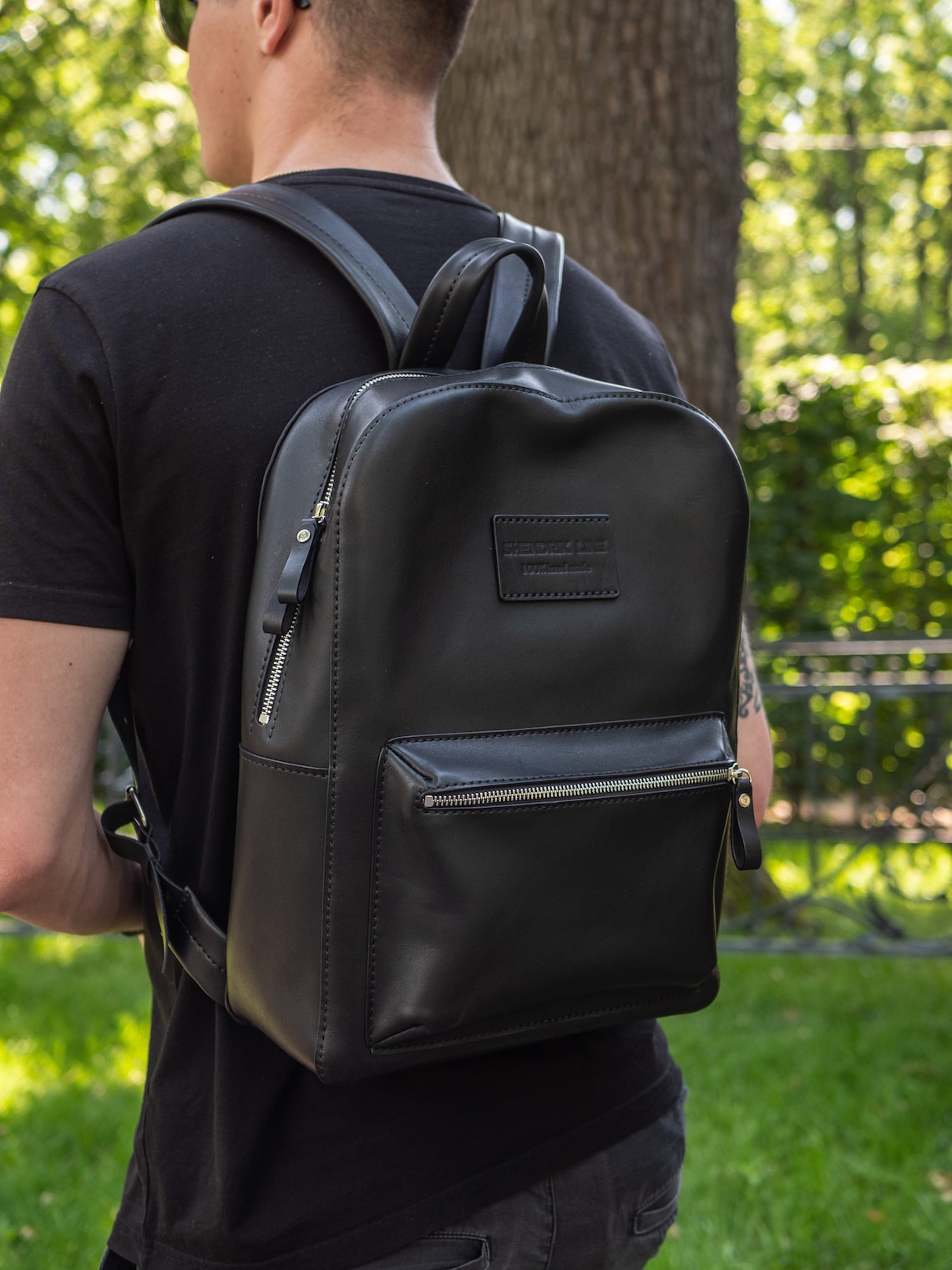 Leather Backpack Man, Brown Man Backpack, Man Leather Backpack, Man Bag ...