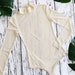 Mesh Long Sleeve, Beige Mesh Bodysuit, Long Sleeves, Beige Stretchy ...
