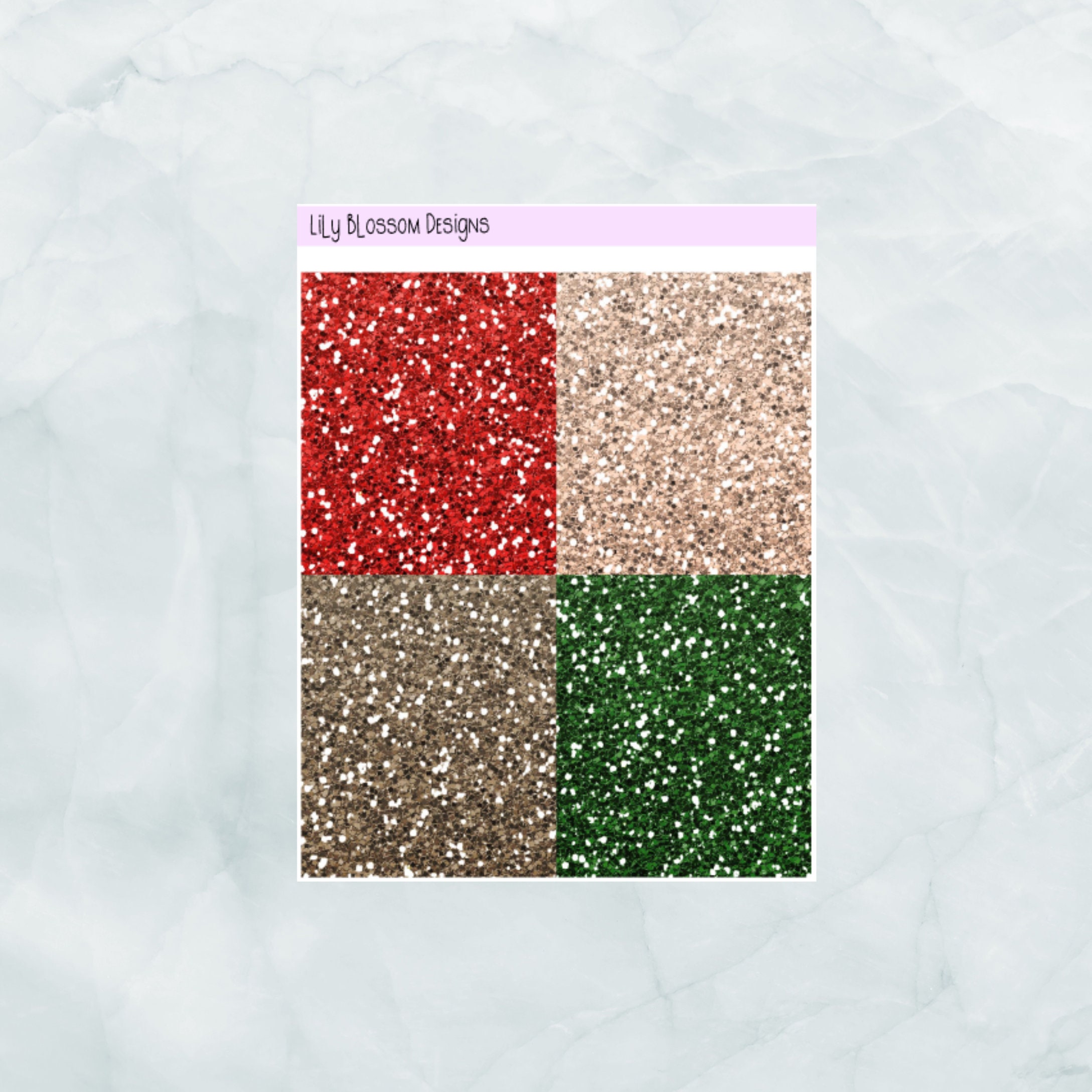 Rustic Summer Full Kit Glitter Headers - Etsy