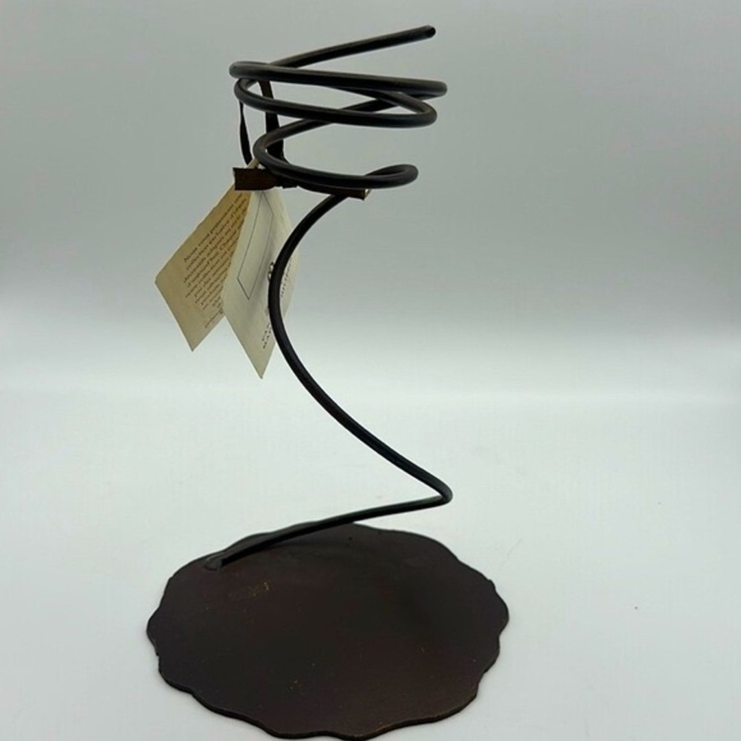 VTG Zodax Art Iron Metal Wrap Candle Holder Handmade Artisan Rustic - Etsy