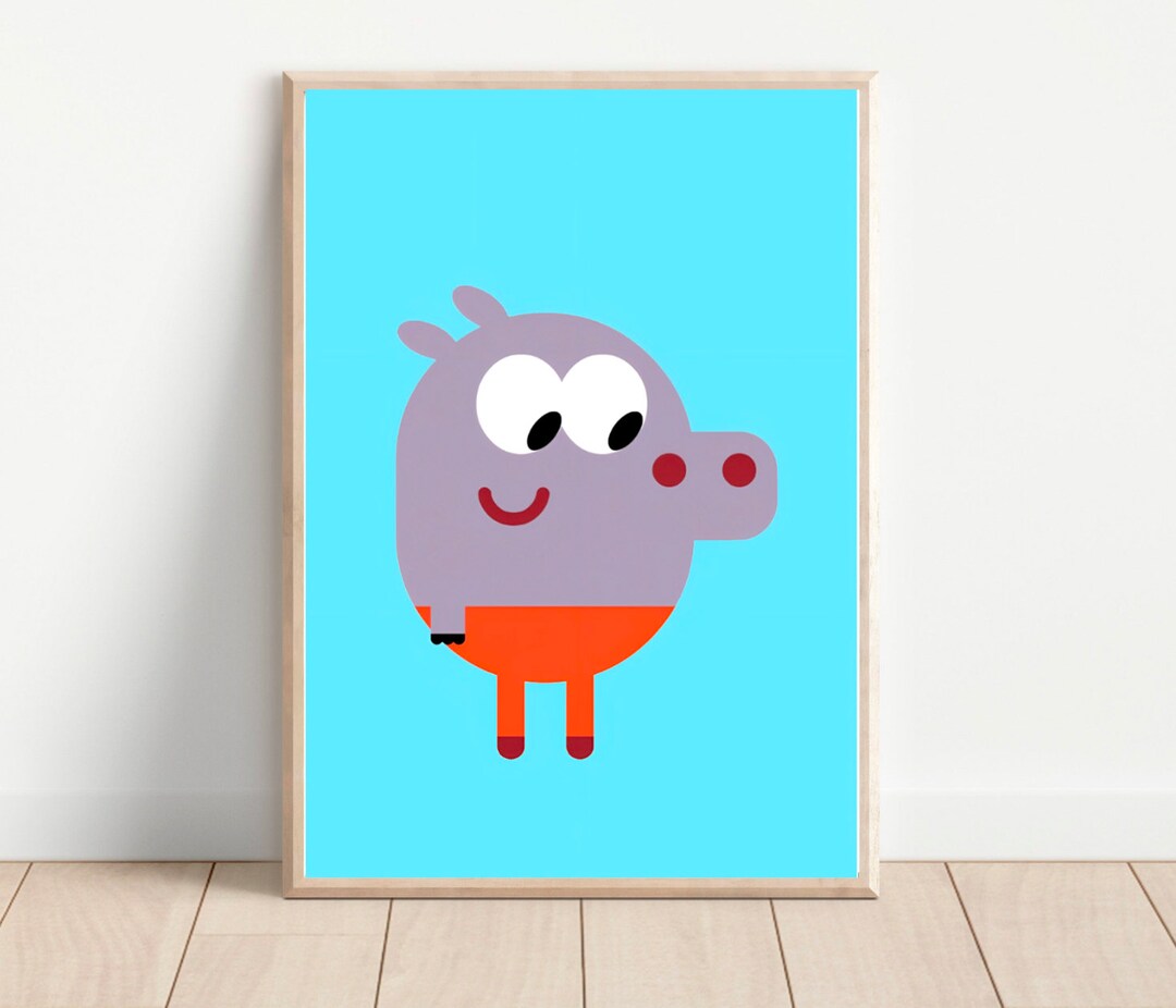 Printable Hey Duggee Digital Character Roly Nursery Wall - Etsy