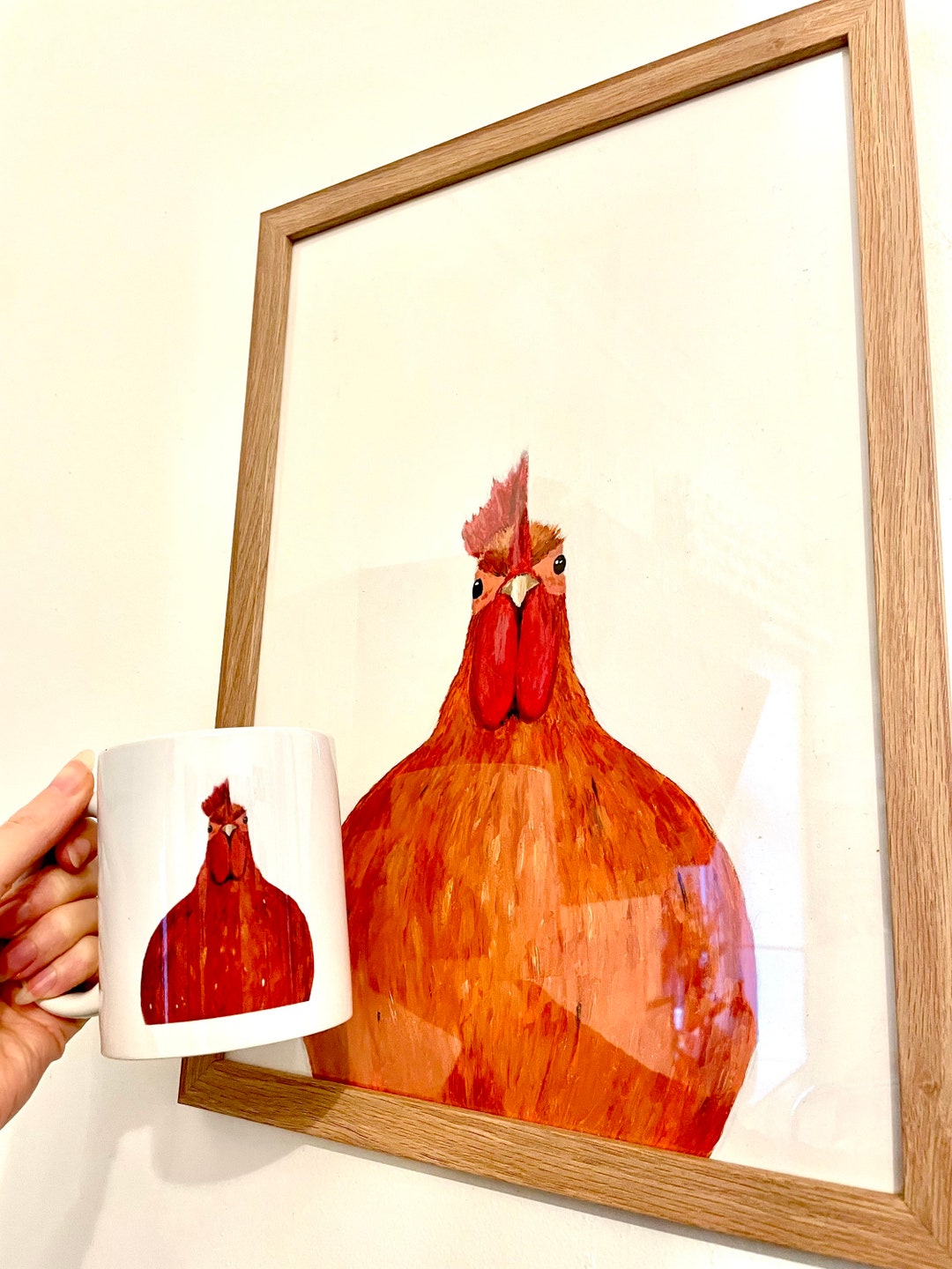 Printable Chicken Image Digital Download | Wall Art | High Impact ...