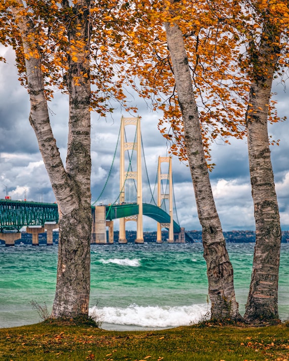 Mackinac Bridge Fall