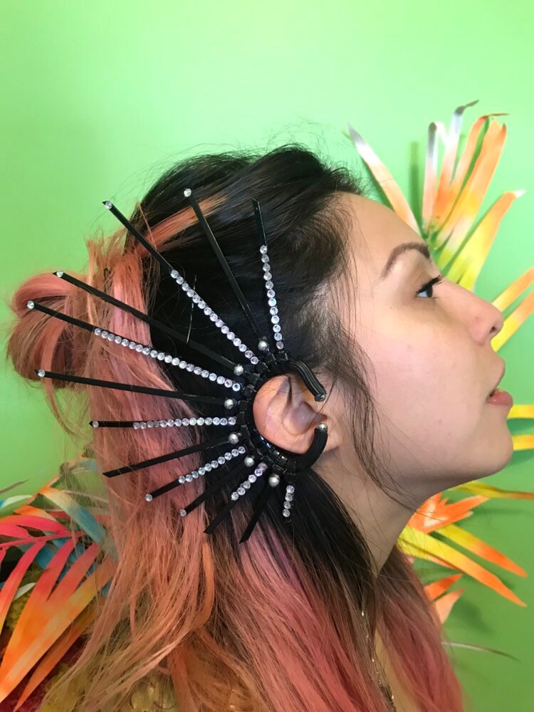 Winged Ear Cuff/hair Piece | Etsy