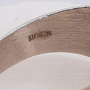 Sterling Military Army Ring Replublic of Vietnam Service Ring Black ...