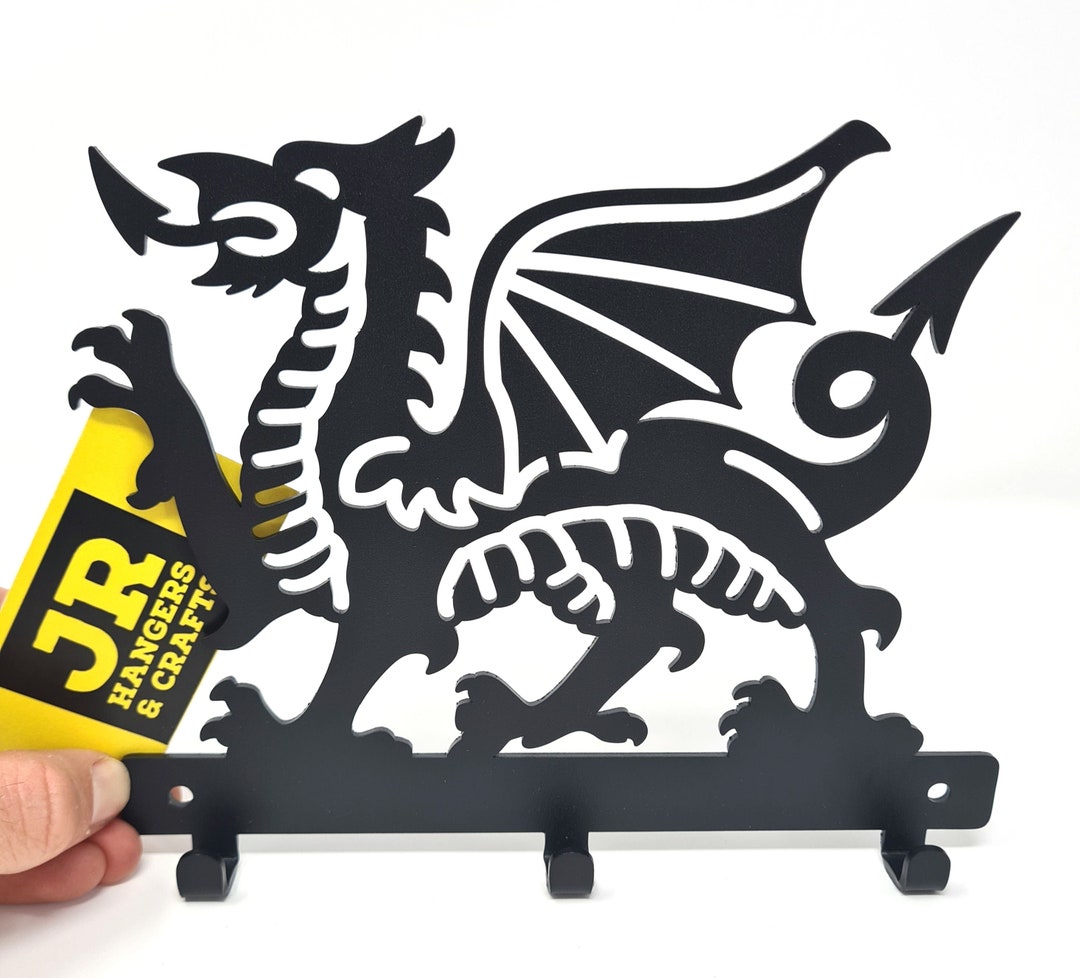 Welsh Dragon Key, Coat, Door, Dog Lead Leash Towel, Hanger, Holder ...