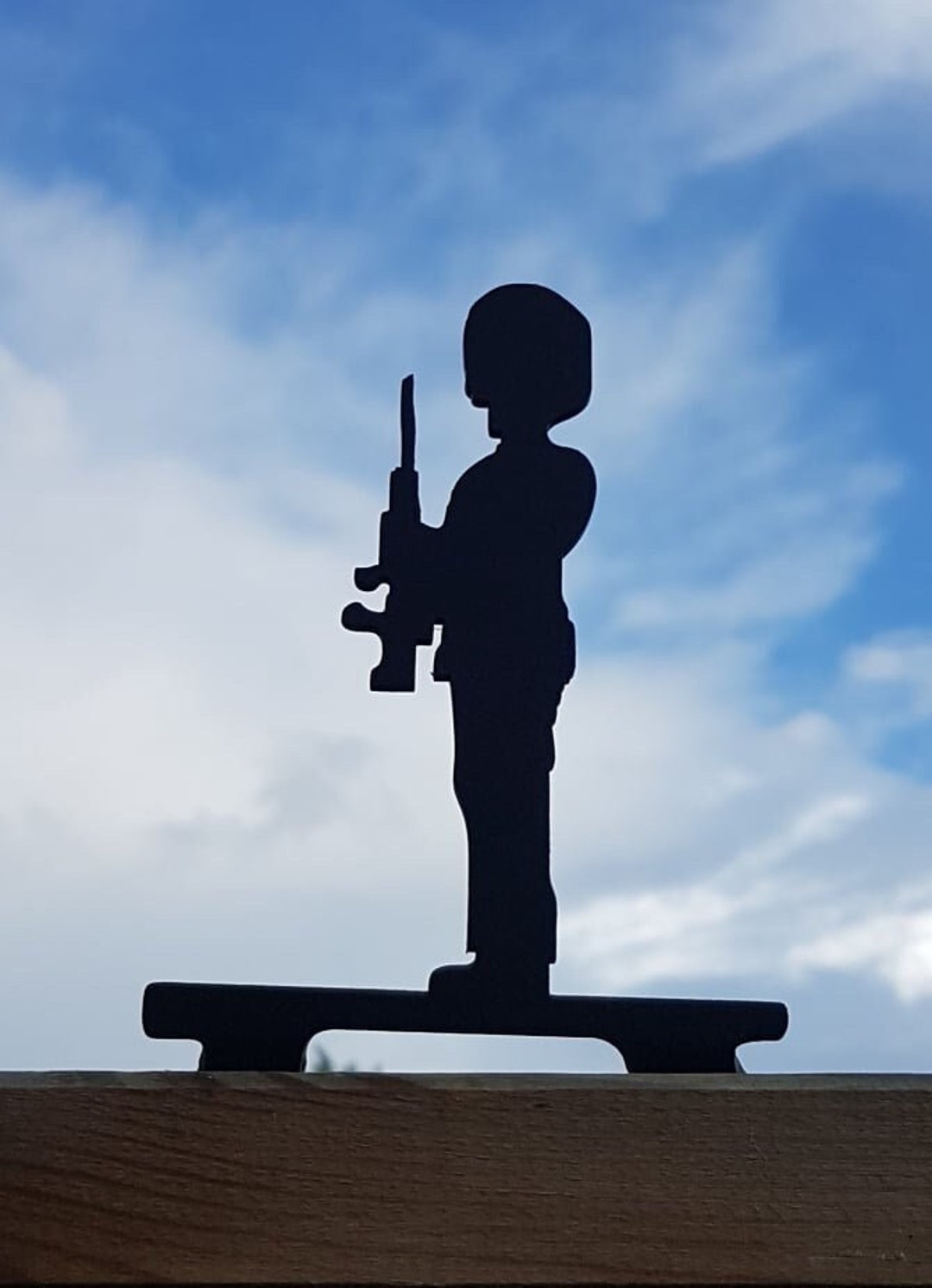 Fence Post Topper, Fence Post Top Garden Ornament- *ROYAL GUARD* - Etsy