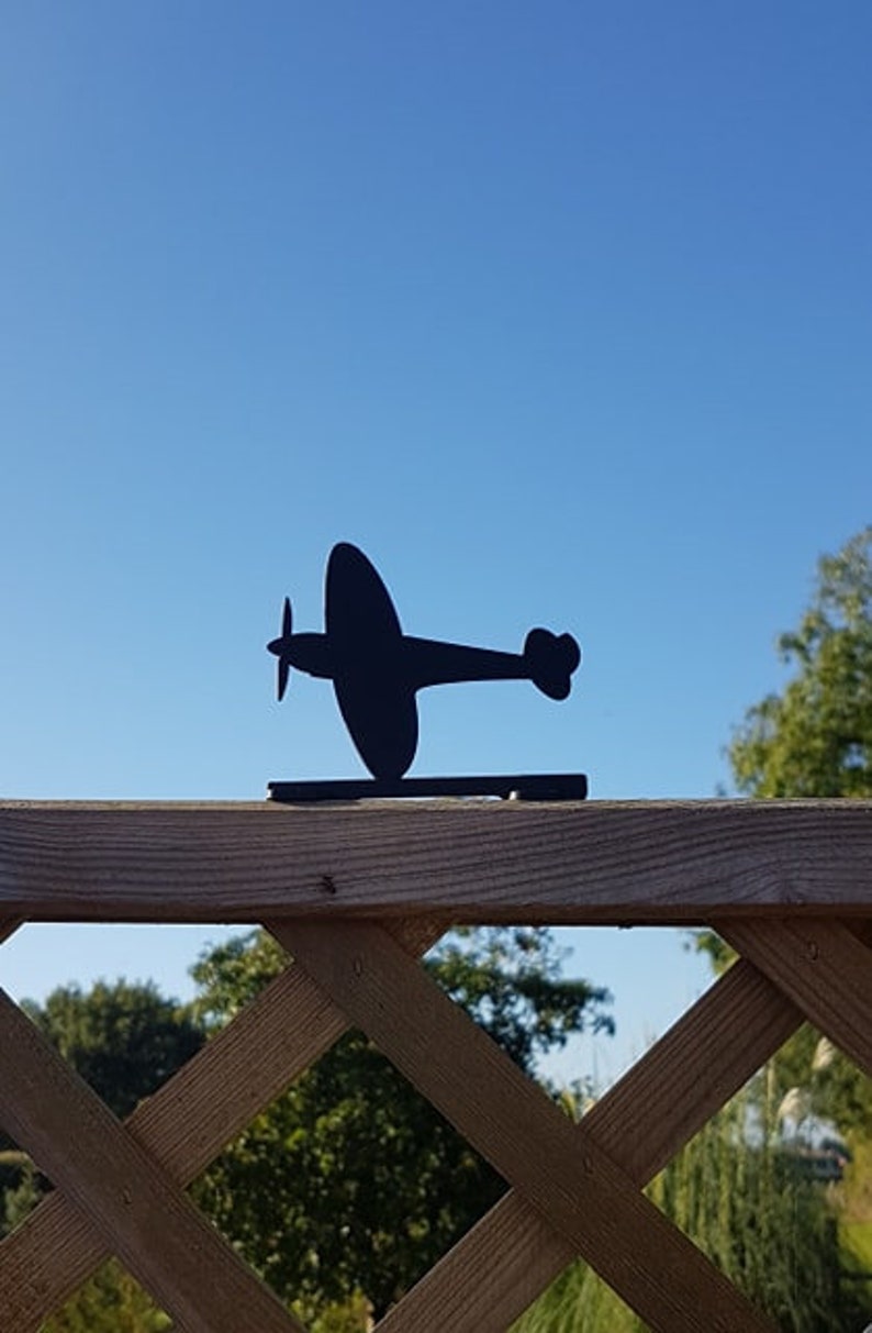 Fence Post Topper Garden Ornament SPITFIRE - Etsy