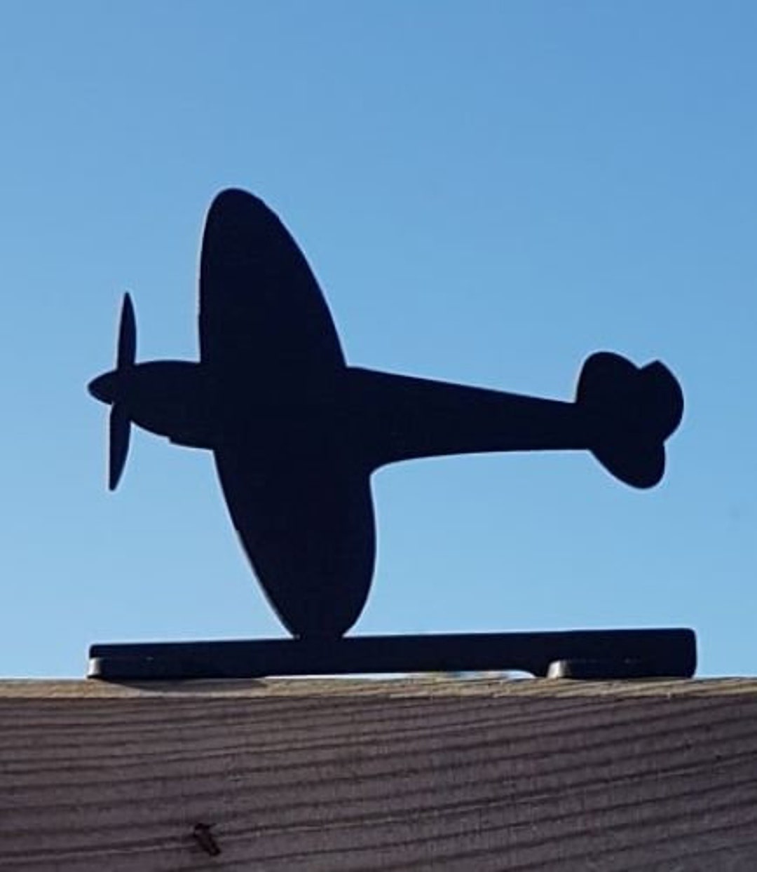 Fence Post Topper Top Garden Ornament- *SPITFIRE* WW2 Plane - Etsy