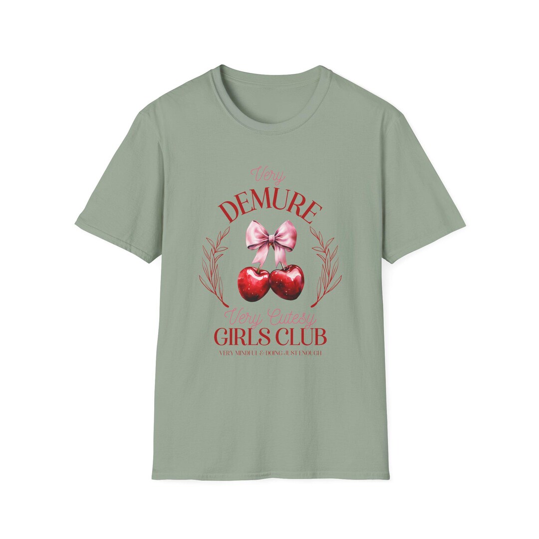 Very Demure Club Shirt Funny Tik Tok Shirt for Her Demure Christmas ...