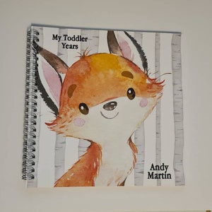 Fox Baby Keepsake Journal, Fox Baby Book, First Year Baby Book, First ...
