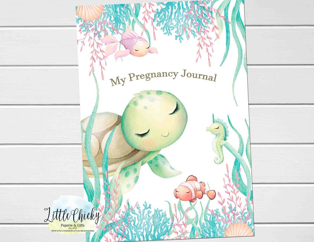 Pregnancy Journal, Turtle, Weekly Pregnancy Journal, Under the Sea ...