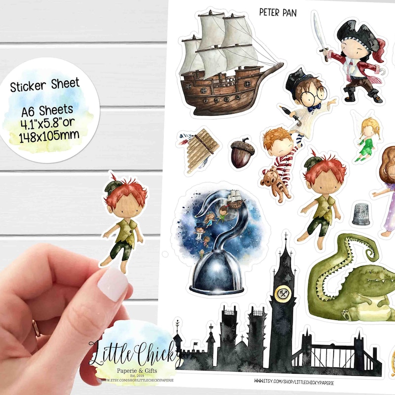 Peter Pan Book - Etsy