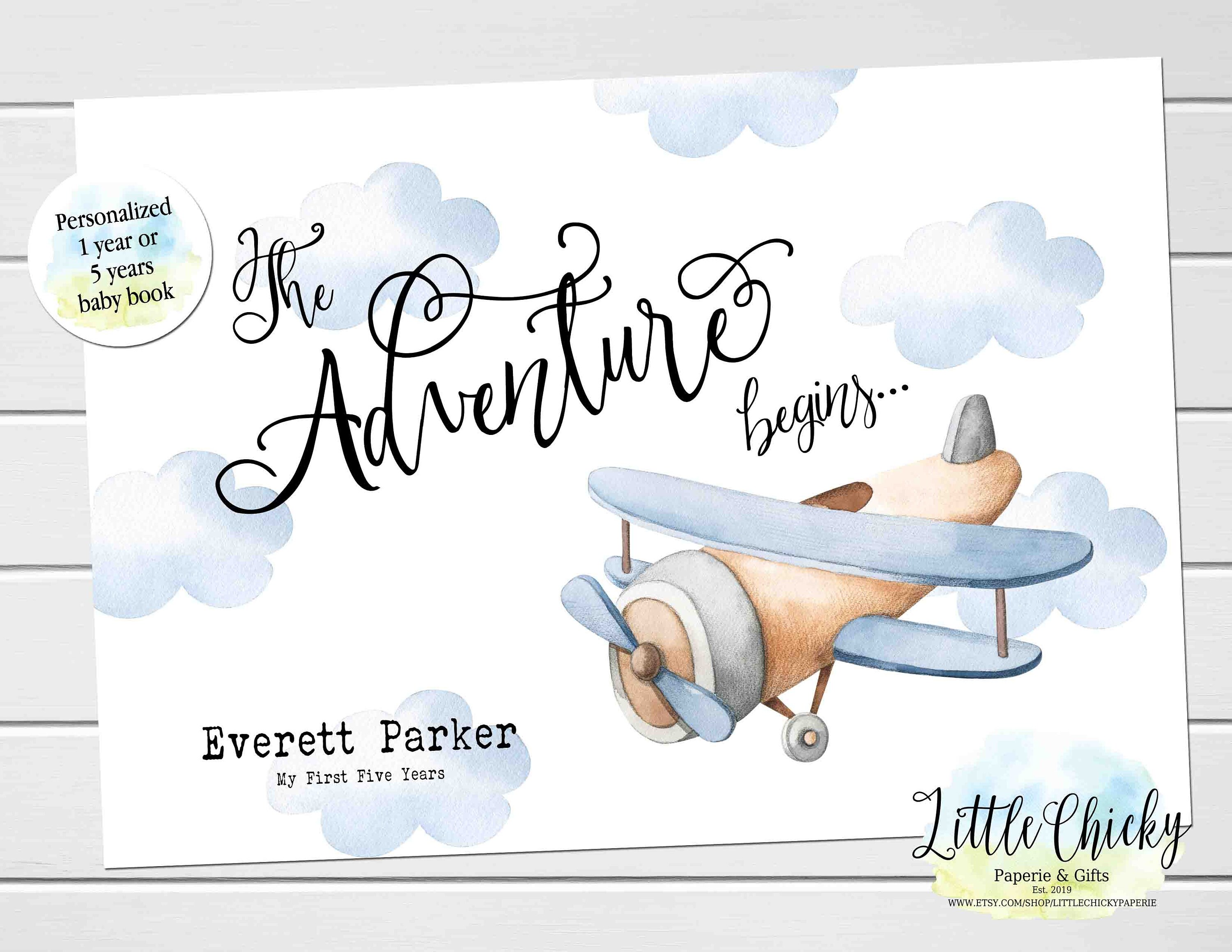 Airplane Chip Bag Printable Airplane Baby Shower Chip Bag | Etsy