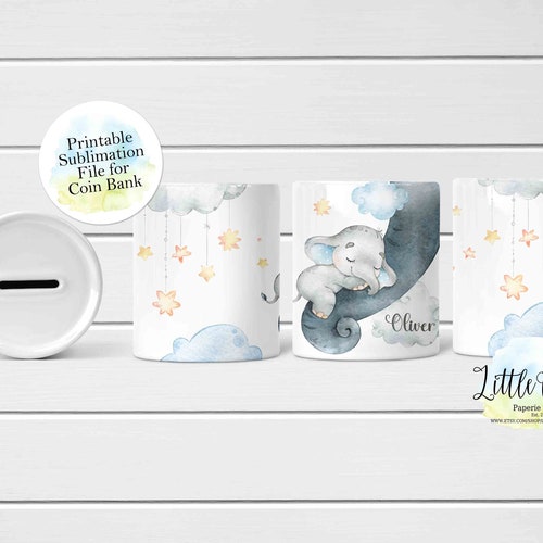 Woodland Animals Money Box Coin Bank Full Wrap Sublimation - Etsy UK