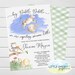 Nursery Rhyme Hey Diddle Diddle Baby Shower Invitation Set With Thank ...