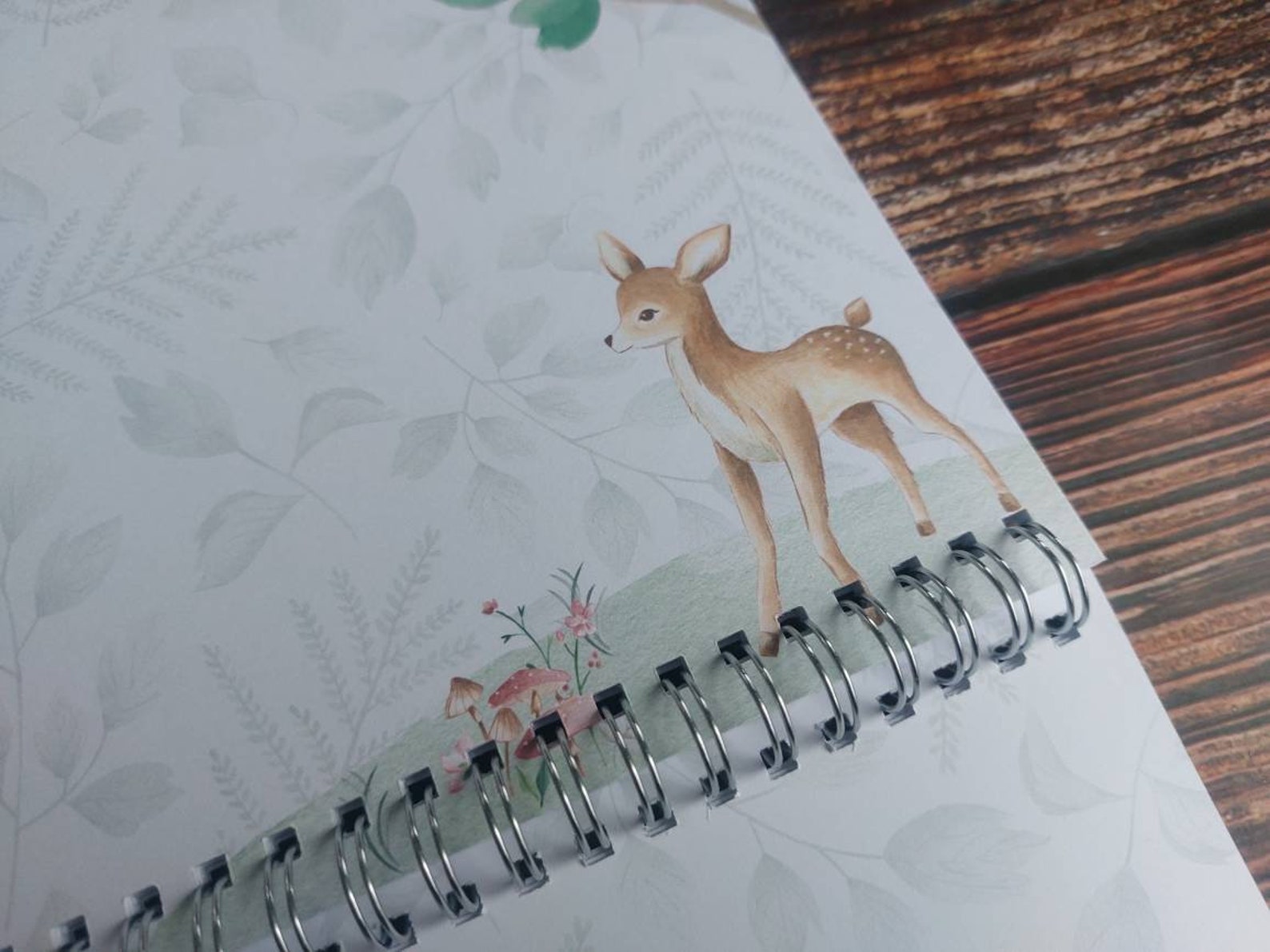Deer Baby's First Year Calendar Baby Deer First Year - Etsy