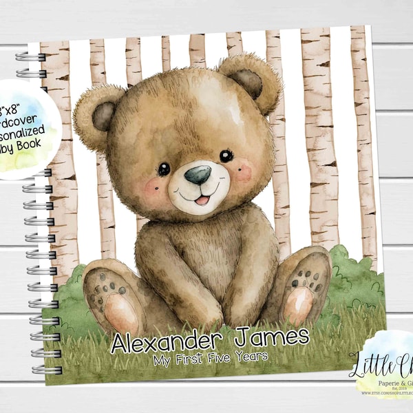 Teddy Bear Book - Etsy