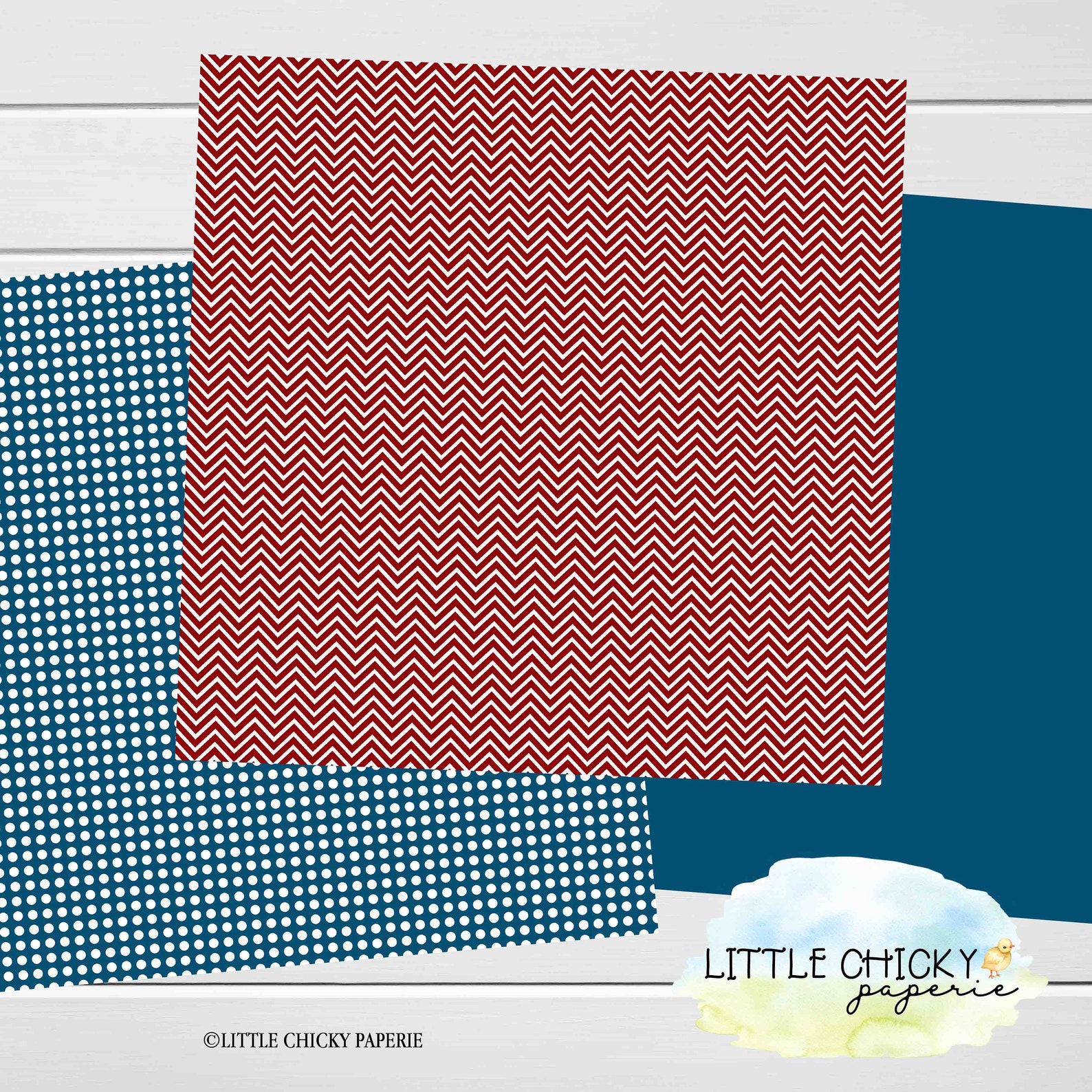 Airplane Digital Paper Set Blue Red and White Digital Paper - Etsy