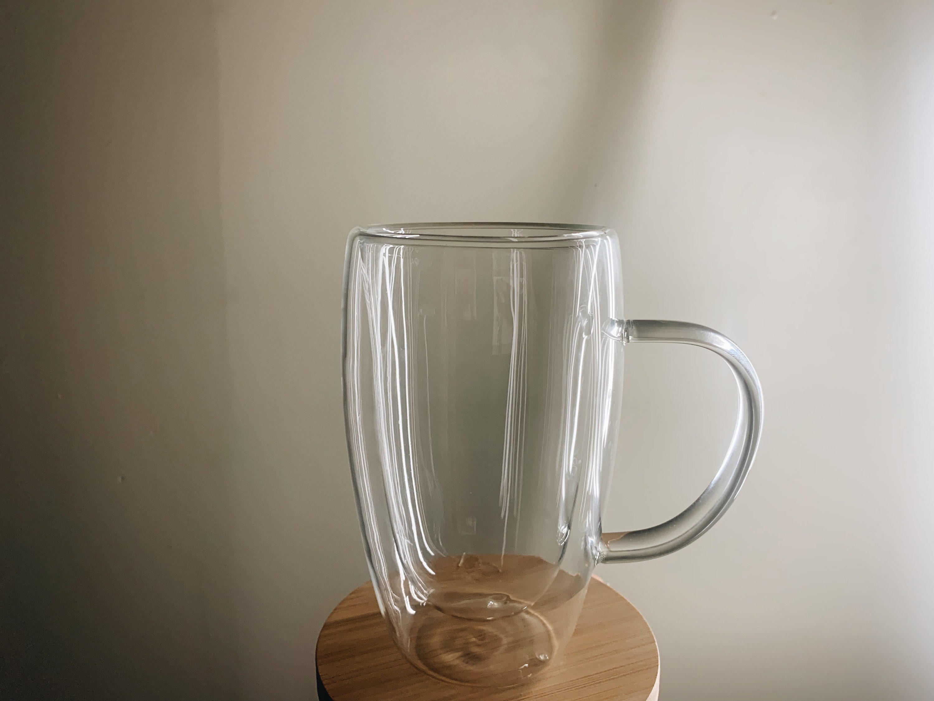 Customizable Double Walled Glass Mug - Etsy