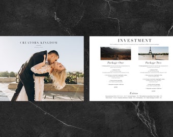 Videography Price List Template - Etsy