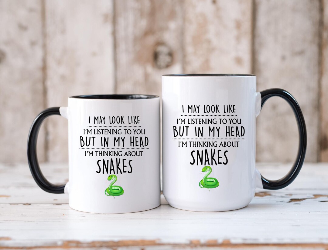 Snakes Mug Snakes Gift Funny Snakes Gifts for Daddy - Etsy